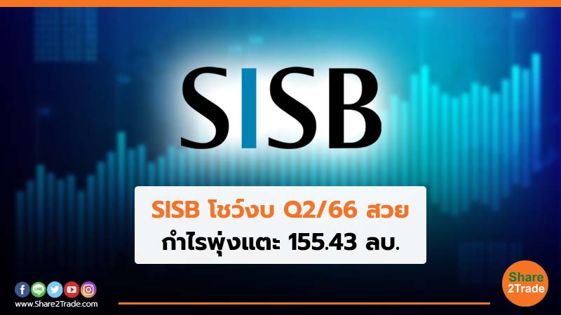 SISB โชว์งบ Q2/66 สวย กำไรพุ่งแตะ 155.43 ลบ. | Share2Trade